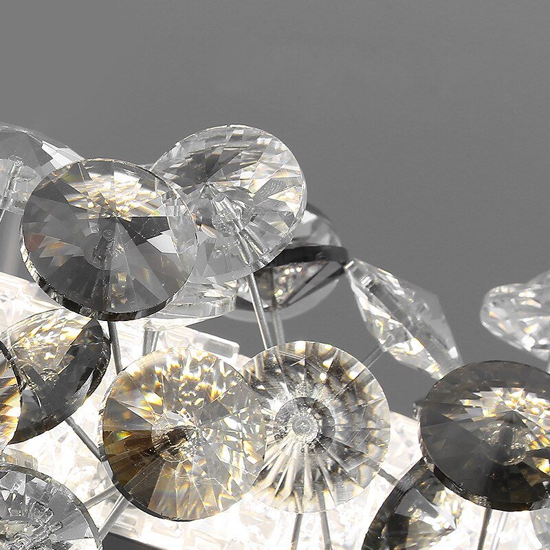 Luxury Design LED Chandelier Crystal Foyer Lights Modern Dining Hangla ...