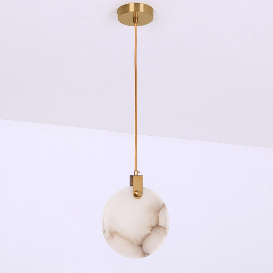 Modern Marble LED Chandelier Lamp Long Staircase Chandeliers Pendant L ...