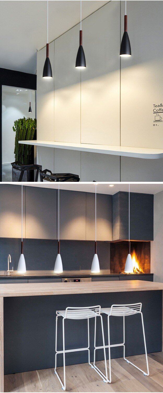 Modern Pendant Light Kitchen Hanging Lamp Dining Room Kitchen Lighting ...